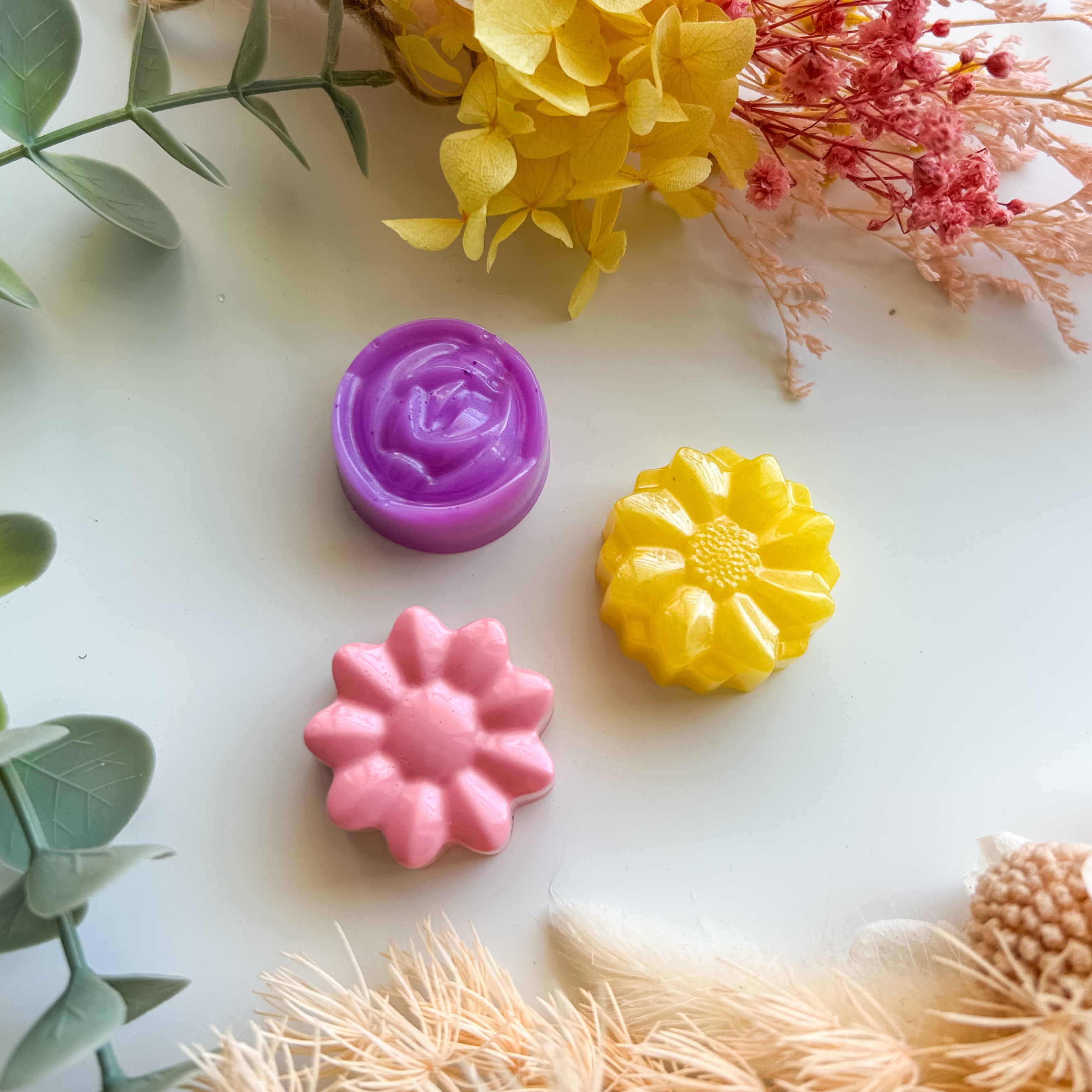 Trio of Flowers – Creatively Hayles